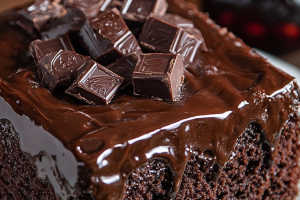 Double Chocolate Coca-Cola Cake: – Anas Food